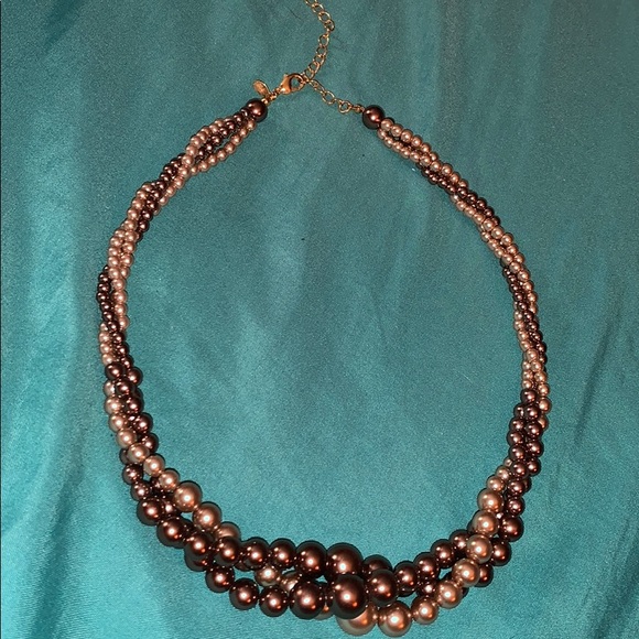 Rmn | Jewelry | Vintage Rmn 3 Strand Pearls Multicolored | Poshmark